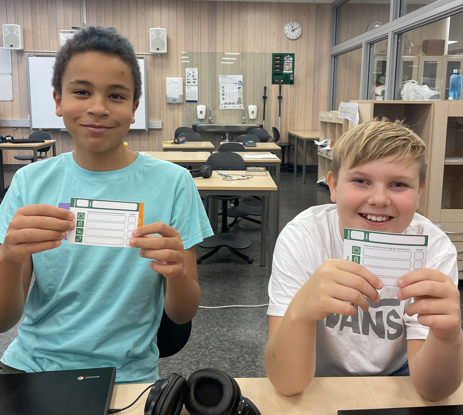 Møt elevene fra Sædalen skole! | Aksjon GjenvinningAksjon Gjenvinning